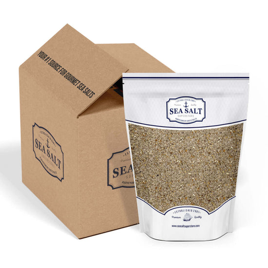 Lemon Pepper Sea Salt - Flavorful All-Natural Seasoning